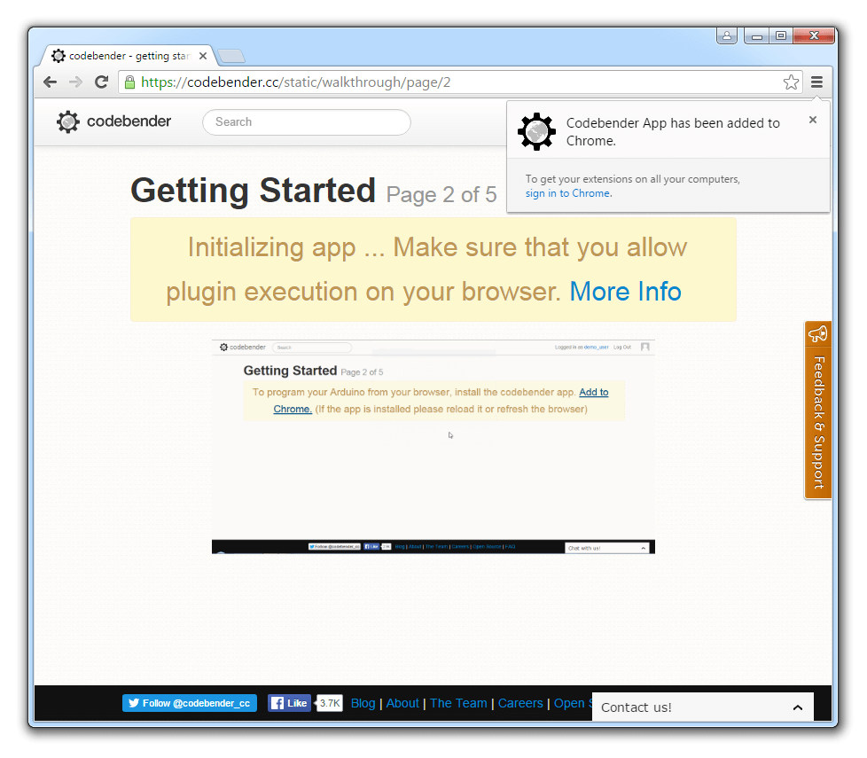 Arcbotics Getting Started With Codebender Cc