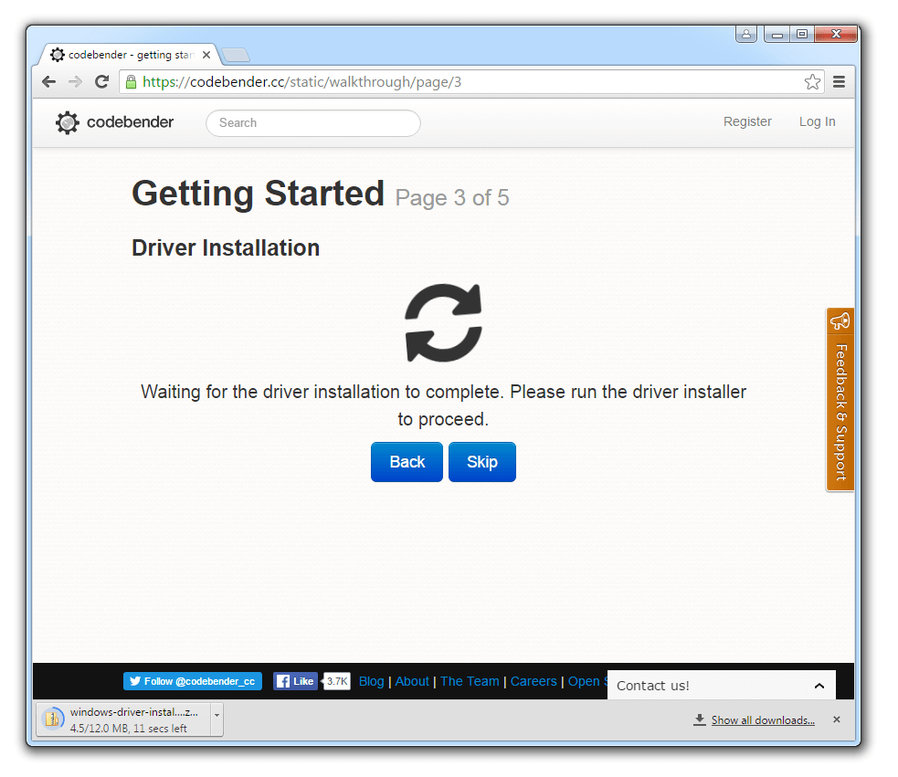 ArcBotics - Getting Started with Codebender.cc