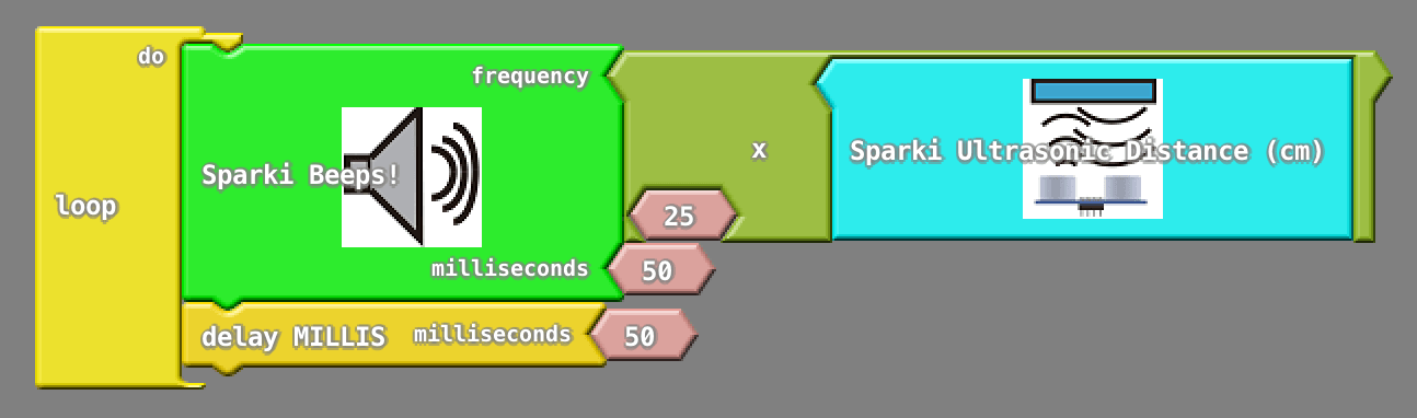 ArcBotics - Using the Ultrasonic Distance Sensor